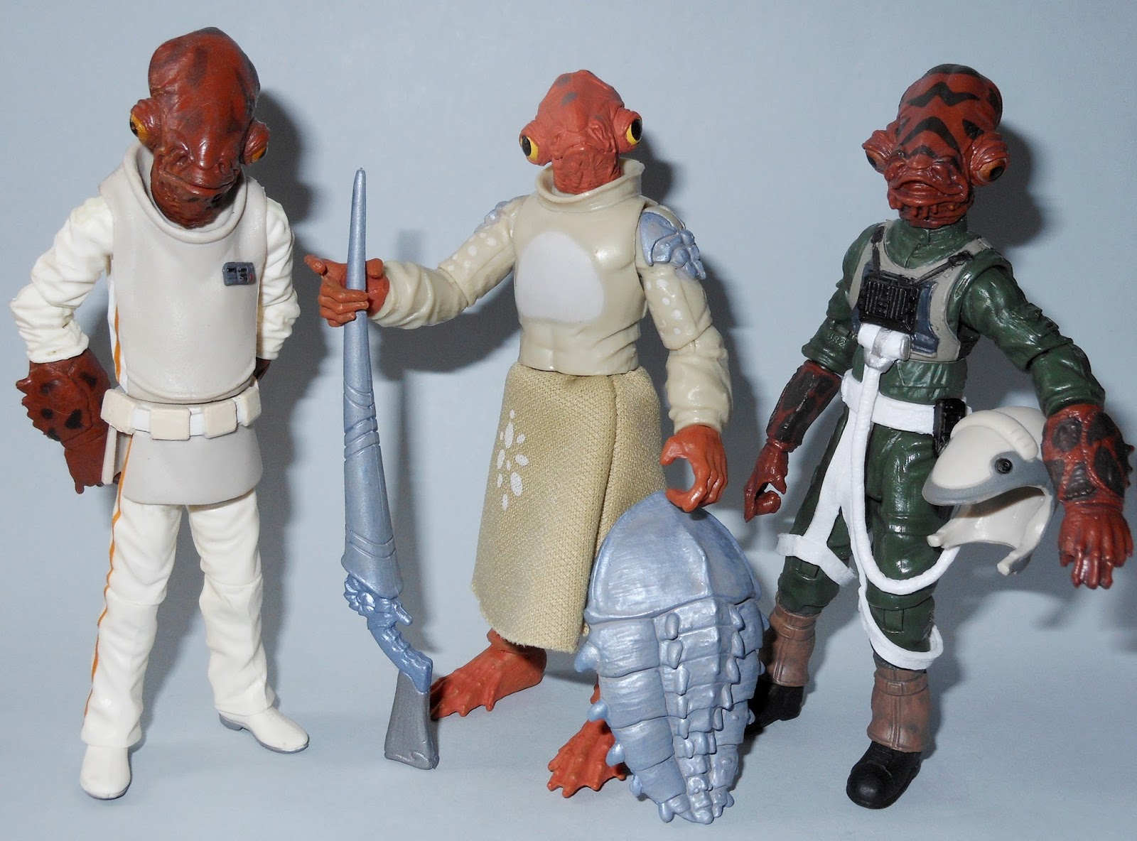 Figuras de Acción A Go-Gó: MON CALAMARI WARRIOR & QUARREN SOLDIER (STAR ...