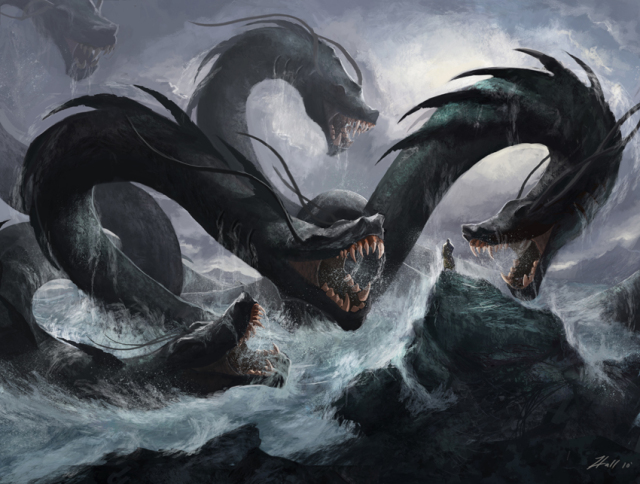 Monster Bego: Legenda Monster Laut Hydra Berkepala Sembilan