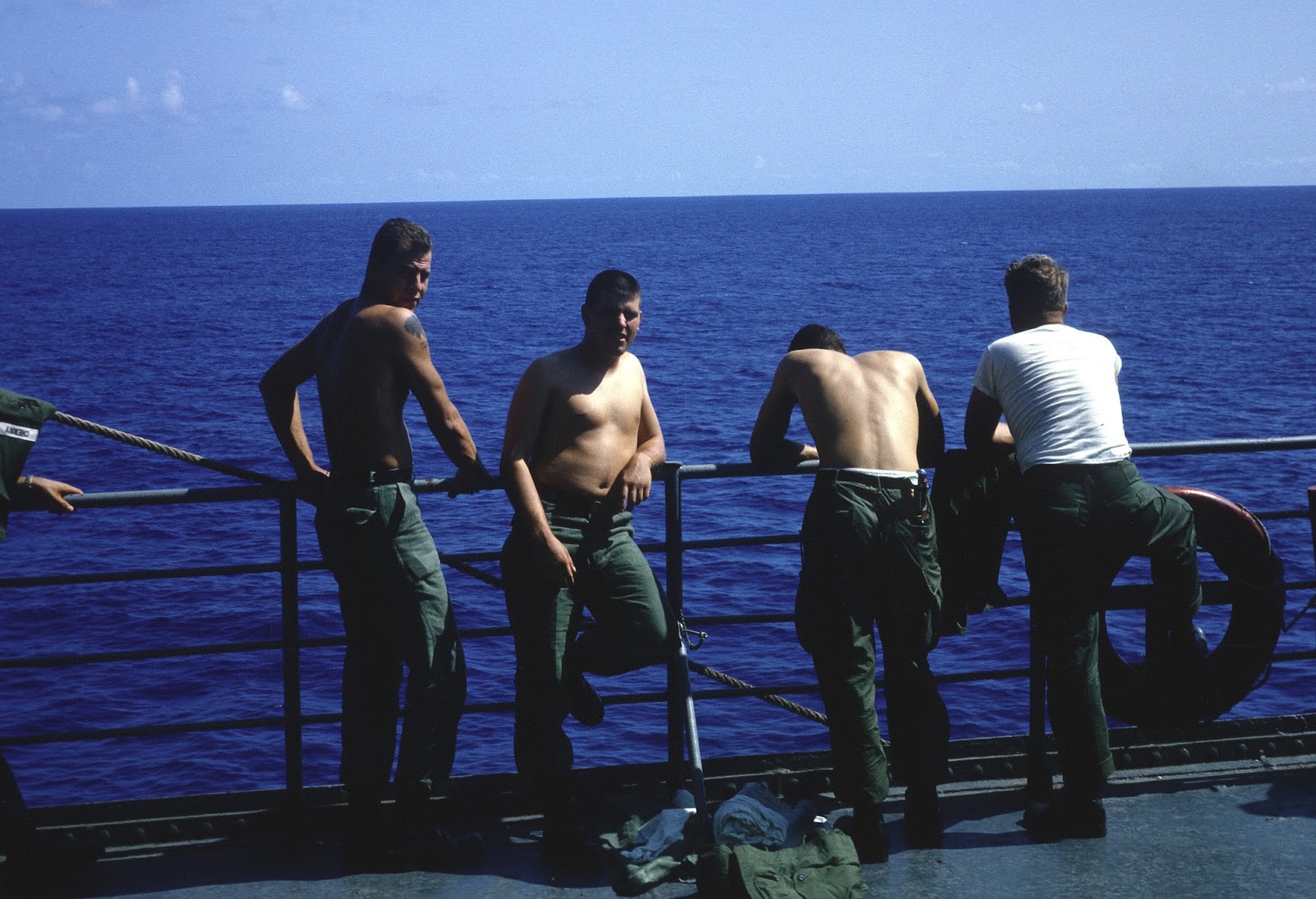 383rd Quartermaster Detachment Air Drop 1965-66: Walter Rau & I, Walter ...