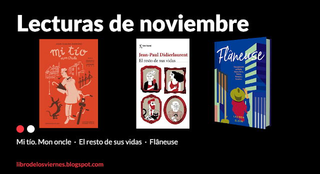 El Libro de los Viernes: Libros que leer este mes de noviembre - Novedades