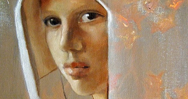 RESİM-ART: Joan Butler GORE --- a touch of Vermeer