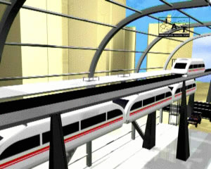 Double-Decker Monorail System Looks To Greener Future