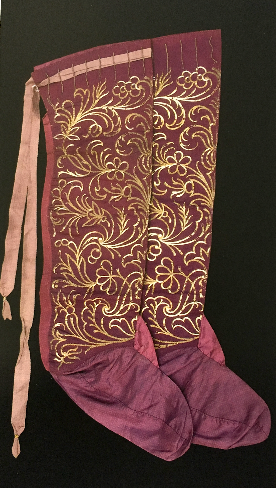 Embroidered Buskins of Pope Pius VII ~ Liturgical Arts Journal