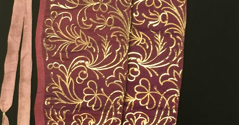 Embroidered Buskins of Pope Pius VII ~ Liturgical Arts Journal