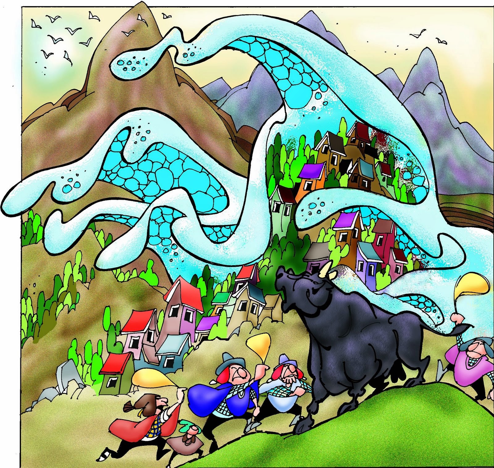 El toro encantado | Una Leyenda Corta