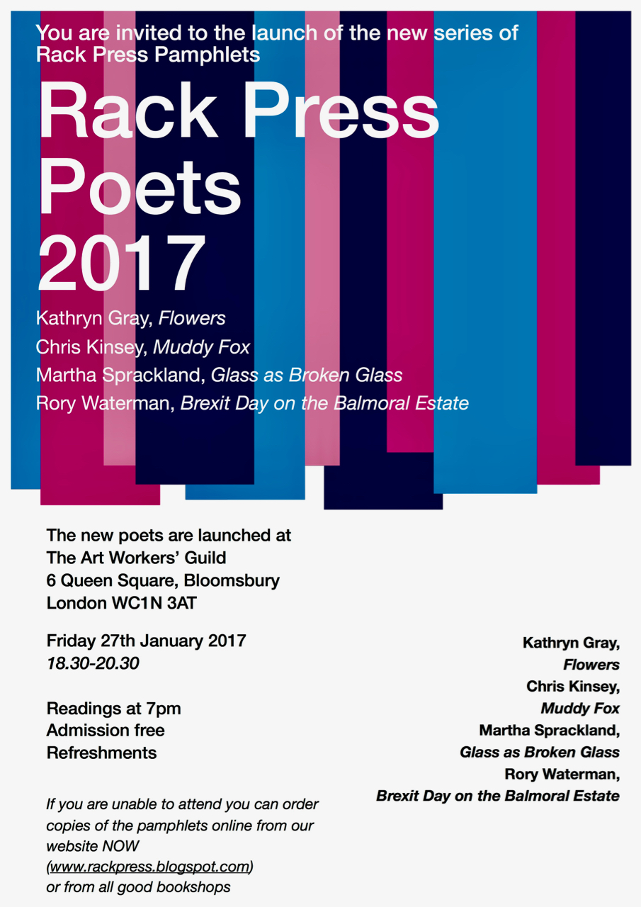 Rack Press Poetry: January 2017