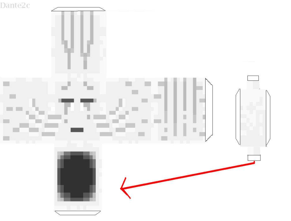 Ghast Minecraft Papercraft Minecraft Large Bendable Steve Printable