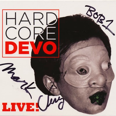 musique69 blog: ディーヴォ DEVO Hardcore Live: Exclusive Autographed Edition CD
