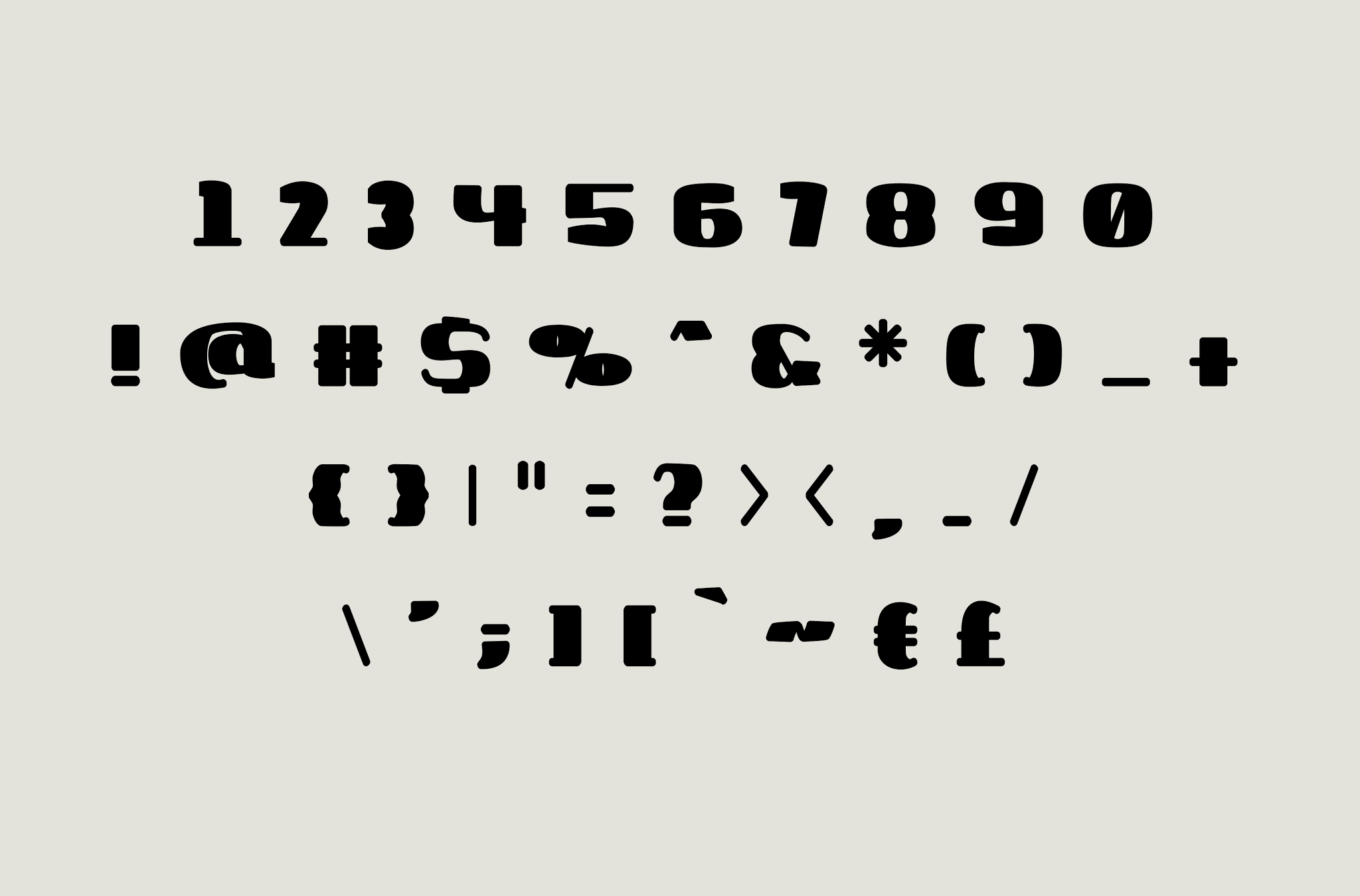 CYN Serious Heavy #Free Serif #Typeface