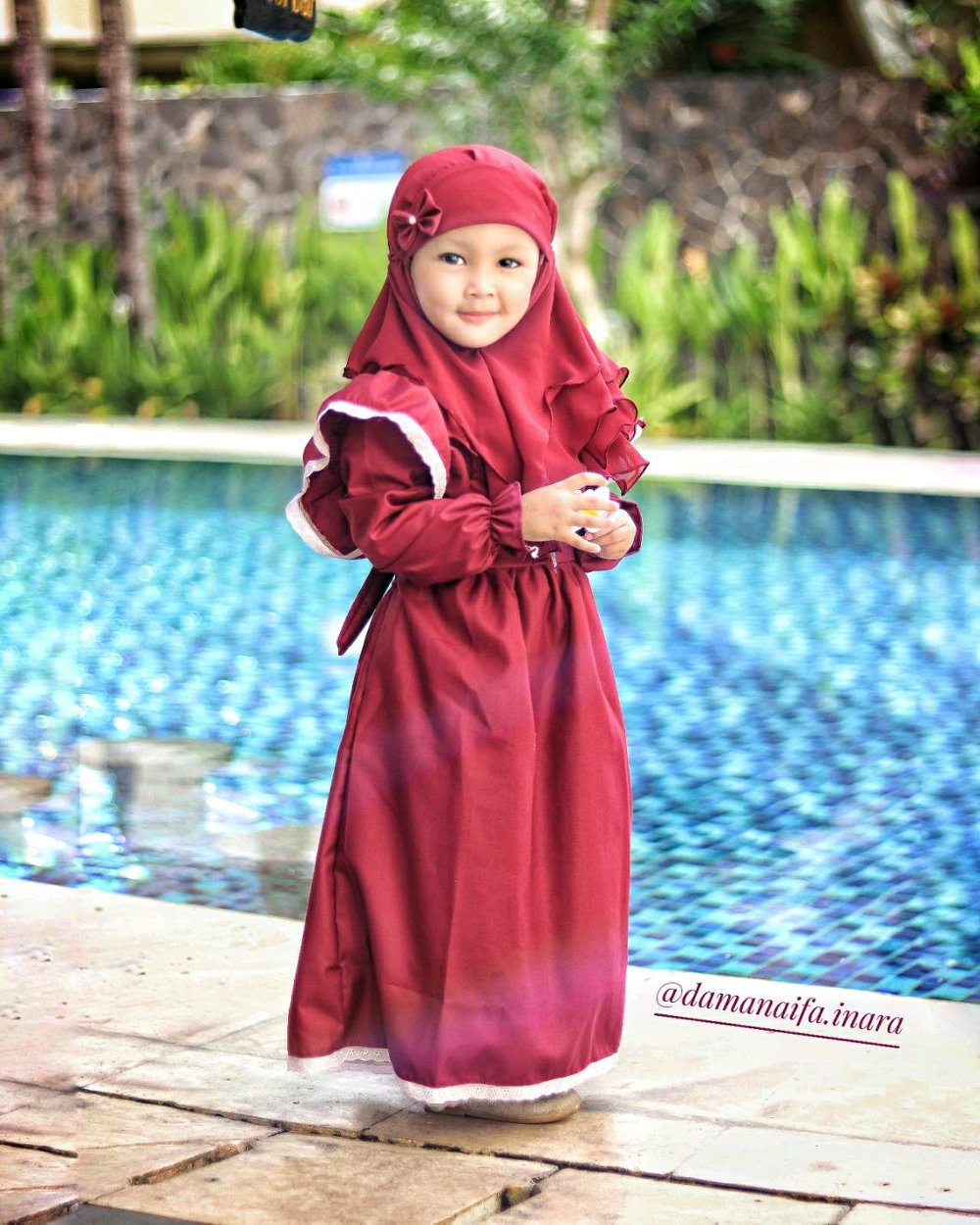 Contoh Model Baju Gamis Anak Perempuan dari Umur 2 Tahun, 7 Tahun ...