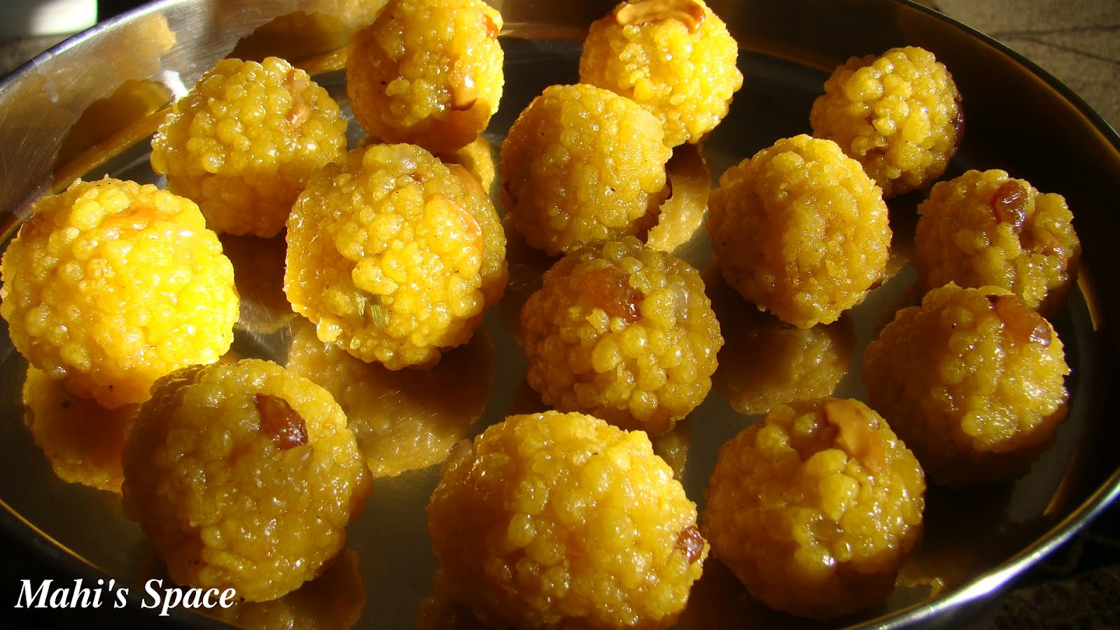 Laddu ~ Mahi's Kitchen