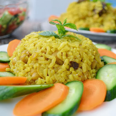 Spicy chickpea rice “kedreh” Recipe | LEBANESE RECIPES