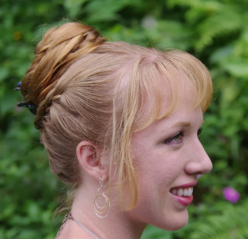 Braids & Hairstyles for Super Long Hair: Endless Lace Braid Updo