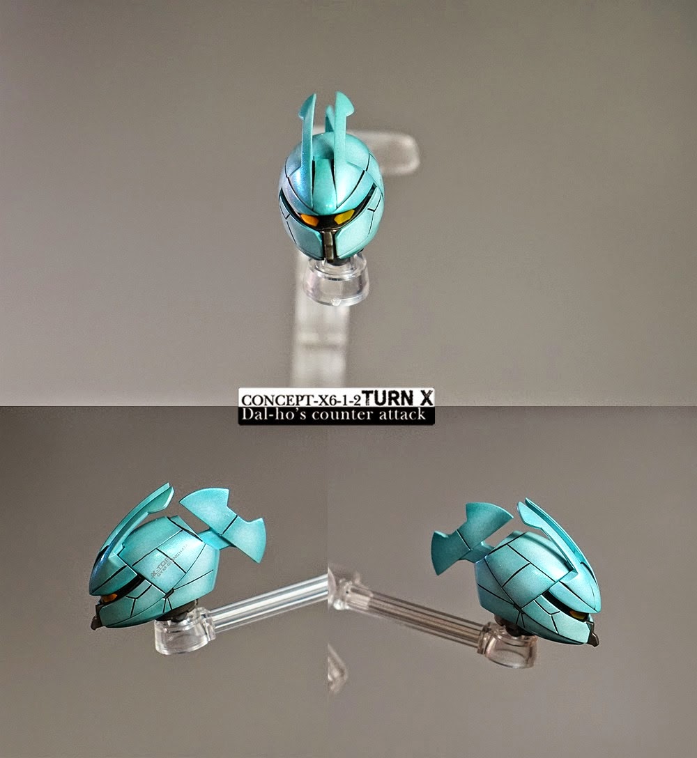 Gundam Family: MG 1/100 concept-X6-1-2 Turn X Custom Build