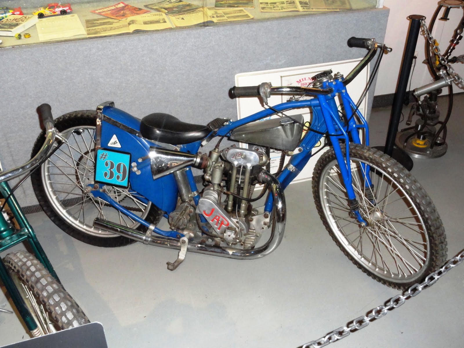 Nostalgia on Wheels: Jack Milne's JAP Speedway Bike - NHRA Museum