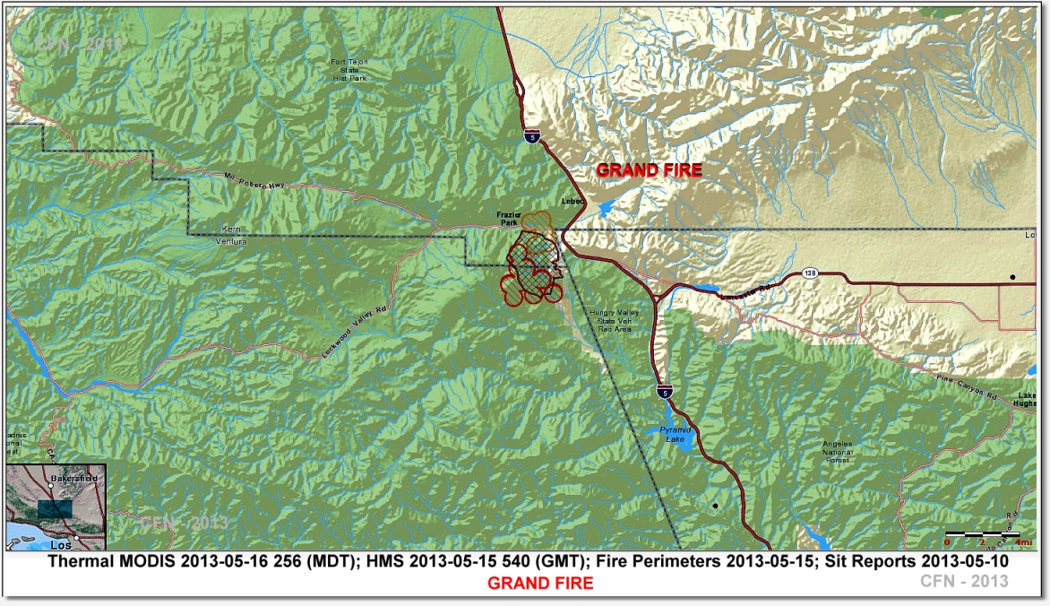CFN - CALIFORNIA FIRE NEWS - CAL FIRE NEWS : CA-KRN/LPF-#GrandFire Kern ...