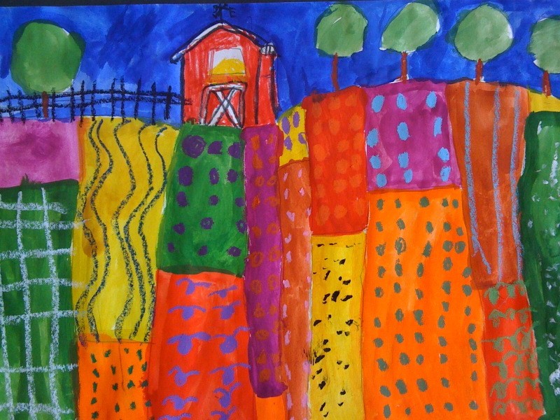 ARTventurous: Grade One Farm Landscapes