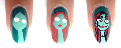 Lacquered Lawyer | Nail Art Blog: Supernatural Sally