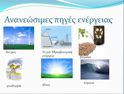 Κλικ στη μάθηση: Φυσική Ε΄ τάξης: Ανανεώσιμες και μη ανανεώσιμες πηγές ...