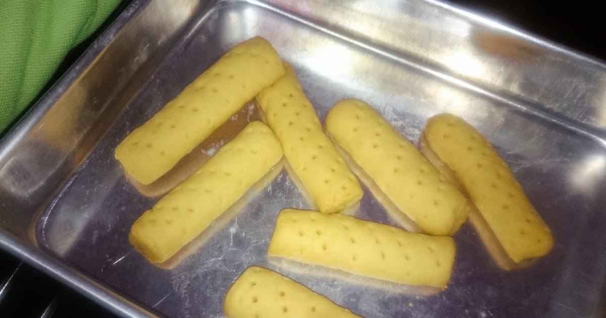 RESEPI BISKUT BABY DENGAN HANYA MENGGUAKAN 4 BAHAN