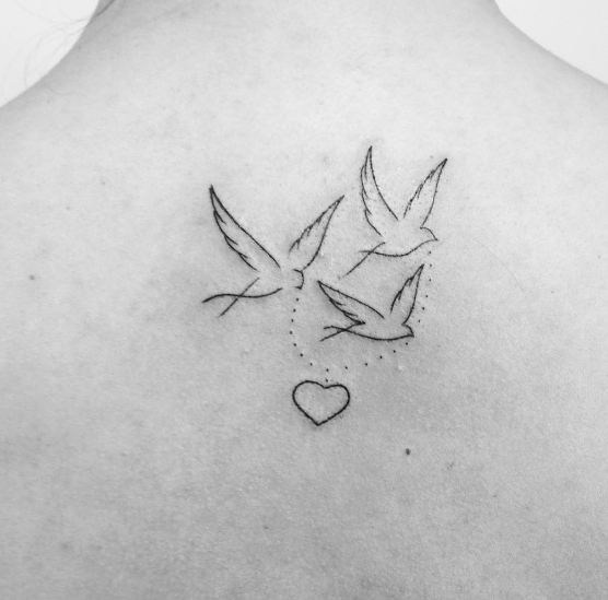 50+ Unique Bird Tattoos For Men (2019) Cool, Simple & Meaningful ...