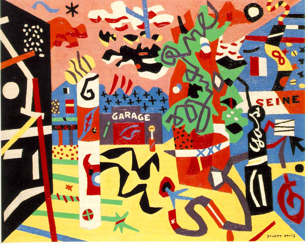 Stuart Davis 1894-1964 ~ Abstract painter | Tutt'Art@ | Pittura ...