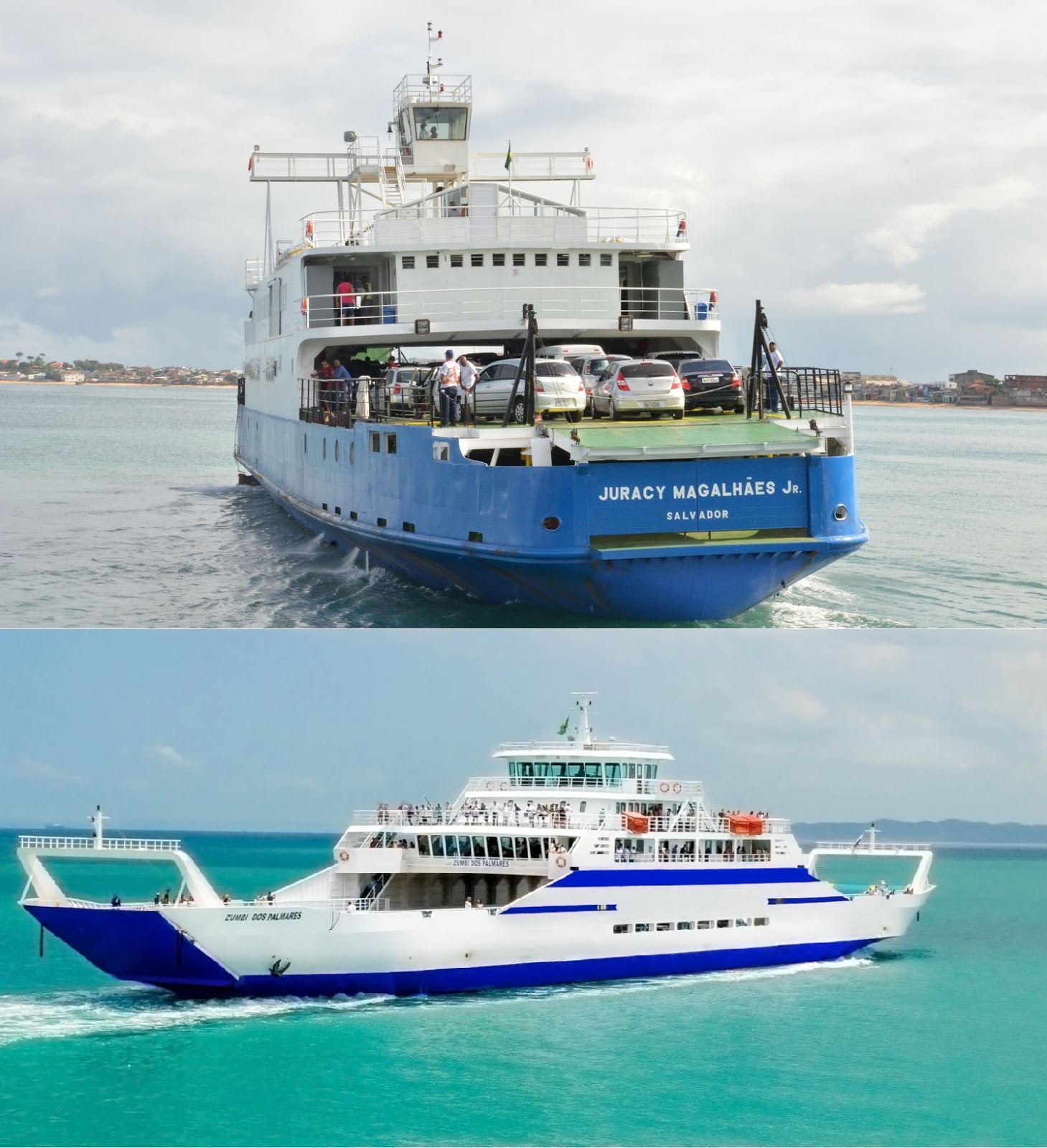 Pregopontocom Tudo: Embarcações do sistema Ferry-Boat passam por ...