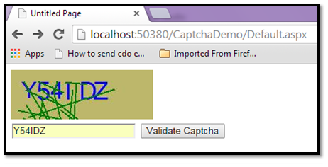 Dot Net Examples: How to use Captcha in ASP.Net