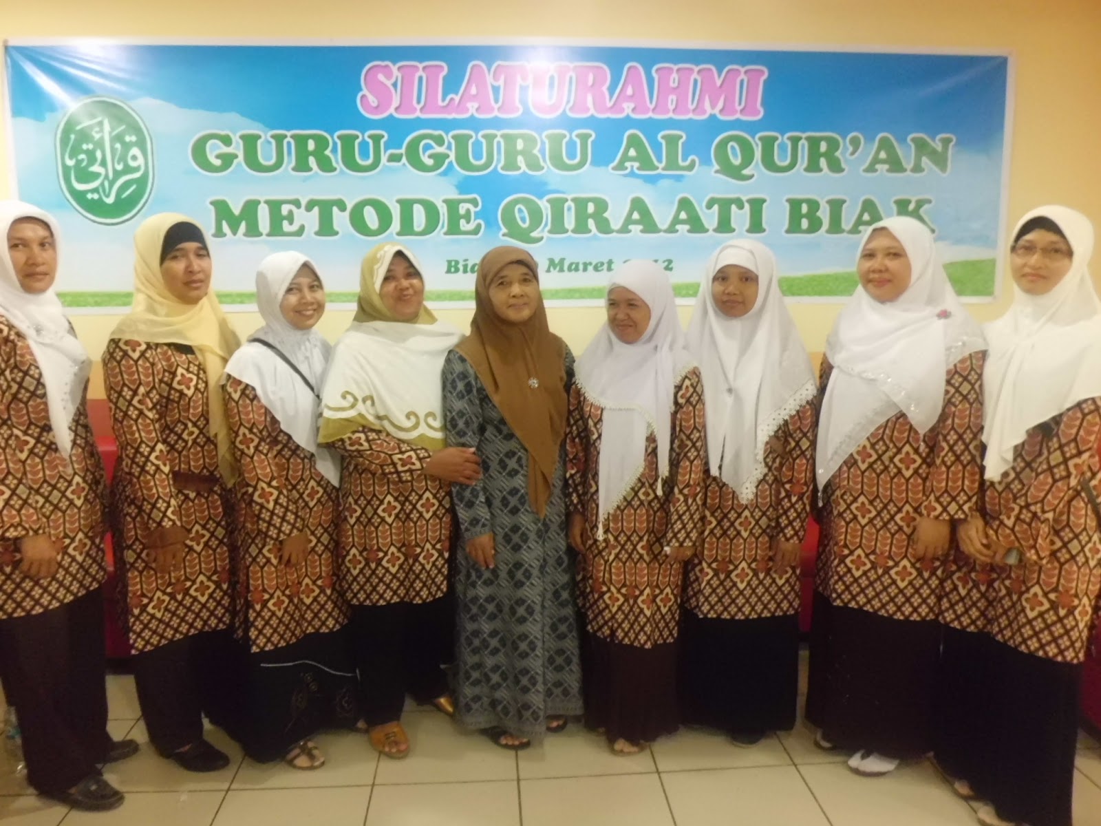 Silaturahmi Guru-guru Al Qur'an Metode Qiraati Biak