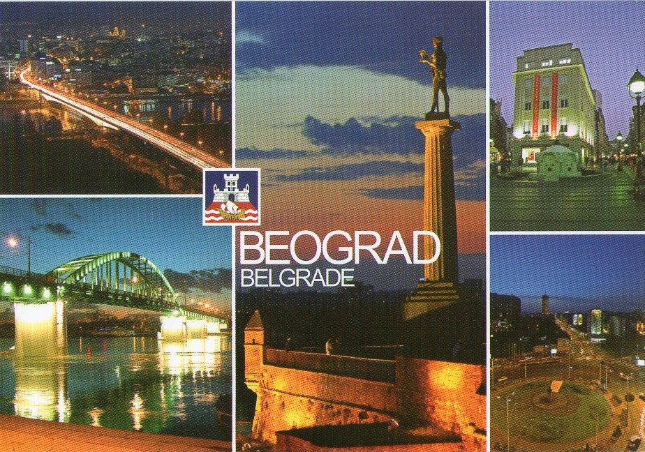 Postcards Journey: Serbia - Beograd - Belgrade