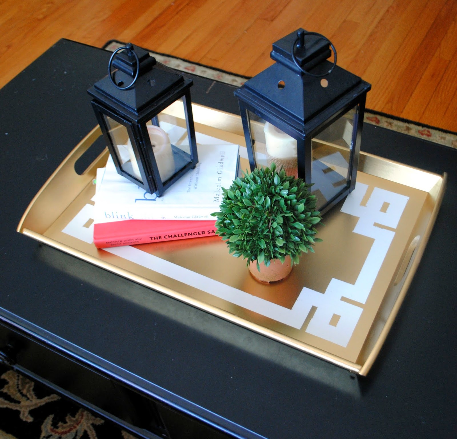 Two It Yourself: DIY Greek Key Tray Makeover (Ikea Hack)