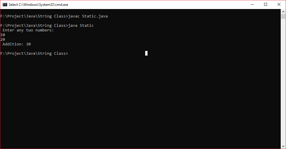 33 Program On Static Variable And Method In Java ~ Coding Atharva 5305