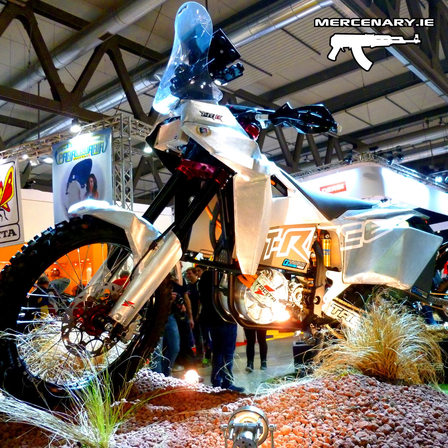 Mercenary Garage : EICMA 2013 - Tacita Electric Rally Bike