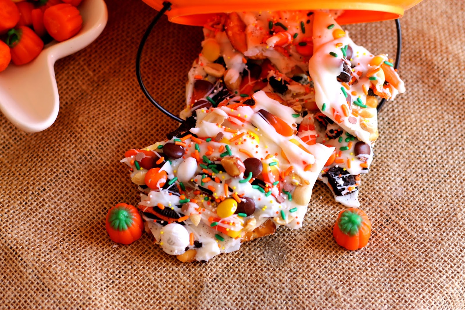 Forking Up: HALLOWEEN - Monster Mash Candy Bark