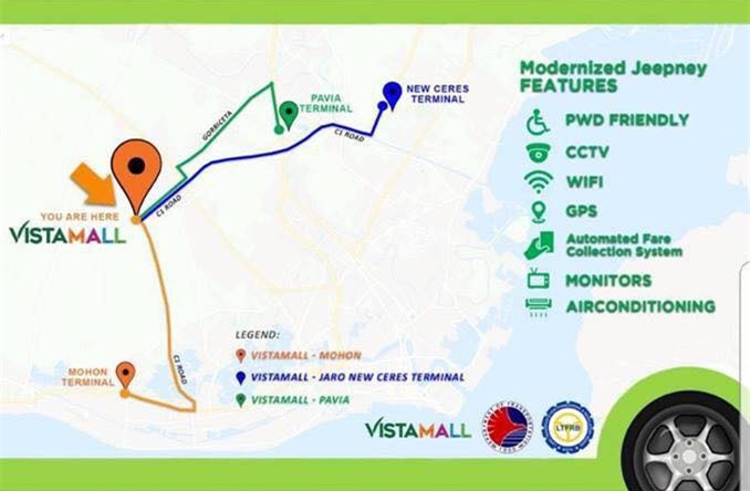 New Jeepney Routes in Iloilo starting July 31