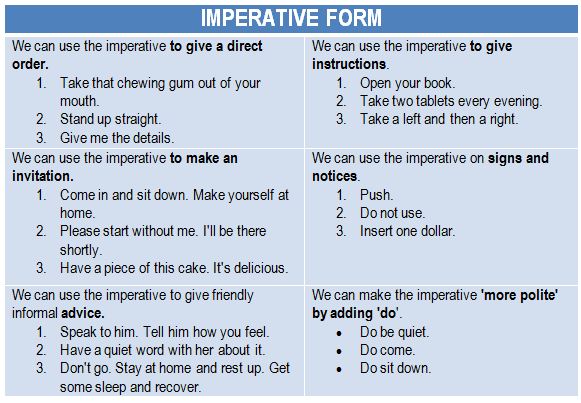 Así lo contamos...: Imperative form: exercises