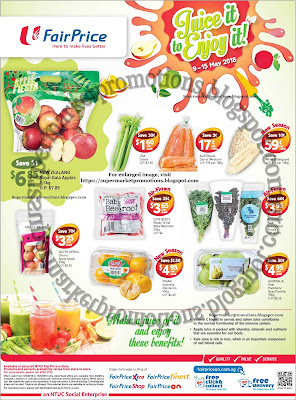 NTUC FairPrice Juice It to Enjoy It 09 - 15 May 2018 ~ Supermarket ...