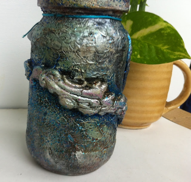 Just like that............Aesthetics in Art and Design : Altered Glass Jar