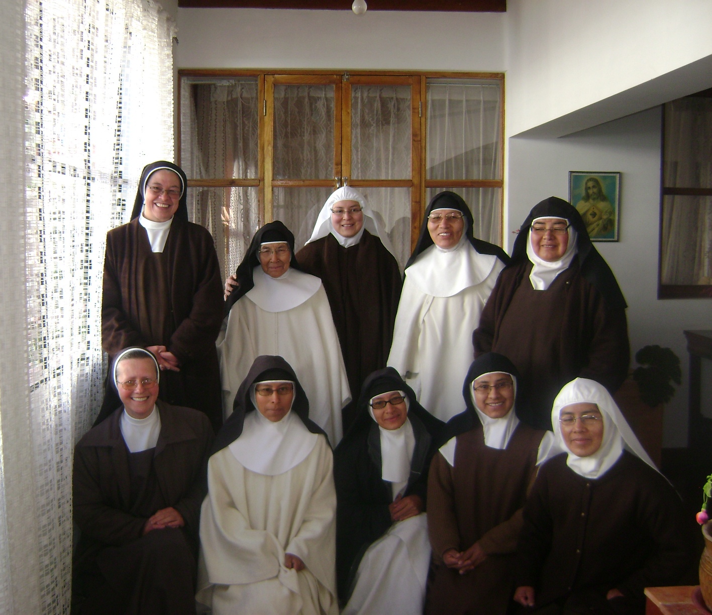 Hermanas Carmelitas: HERMANAS DOMINICAS VISITAN NUESTRA COMUNIDAD