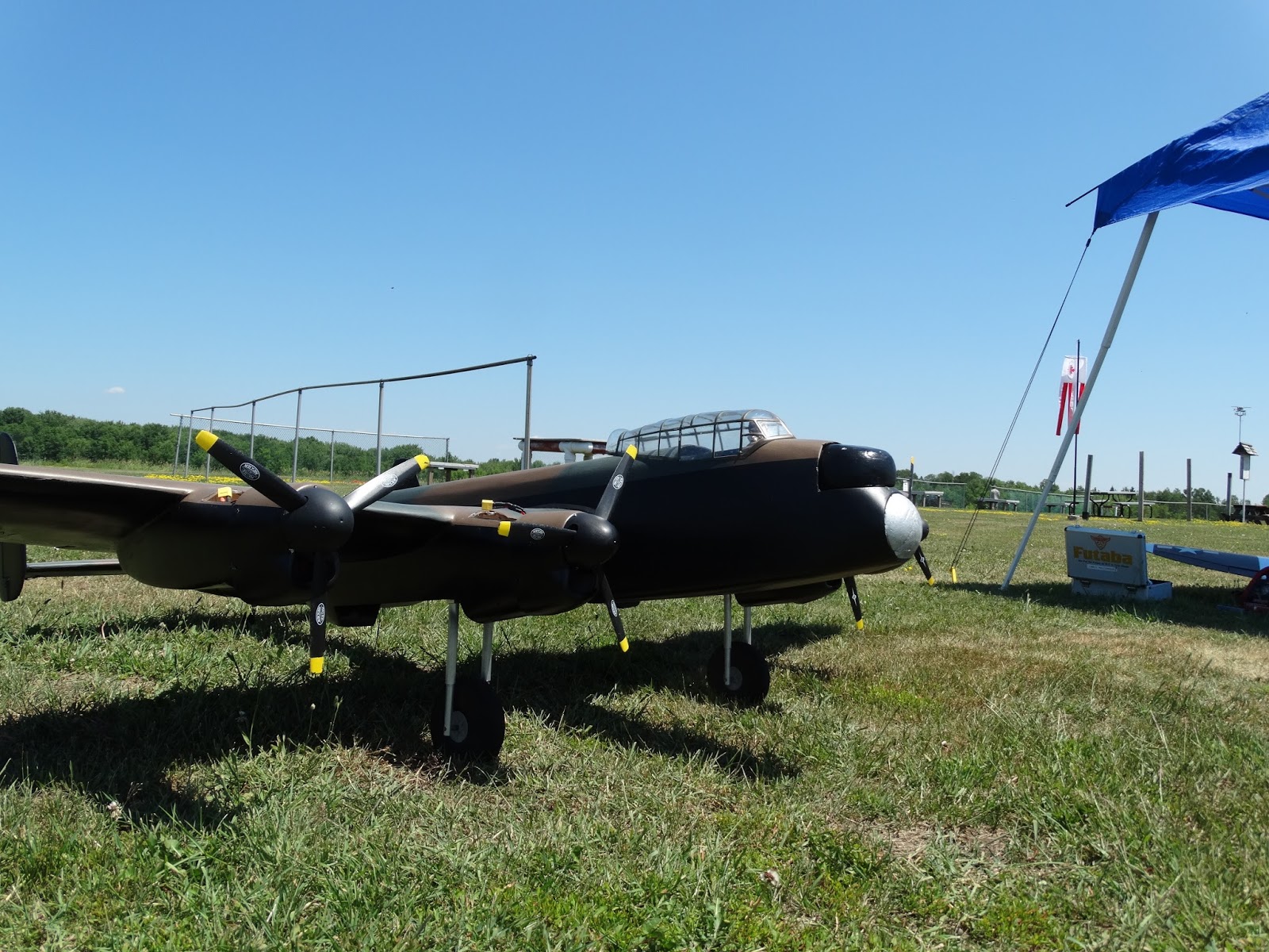 RC Flying Models: 134 inch Lancaster Electric Bomber