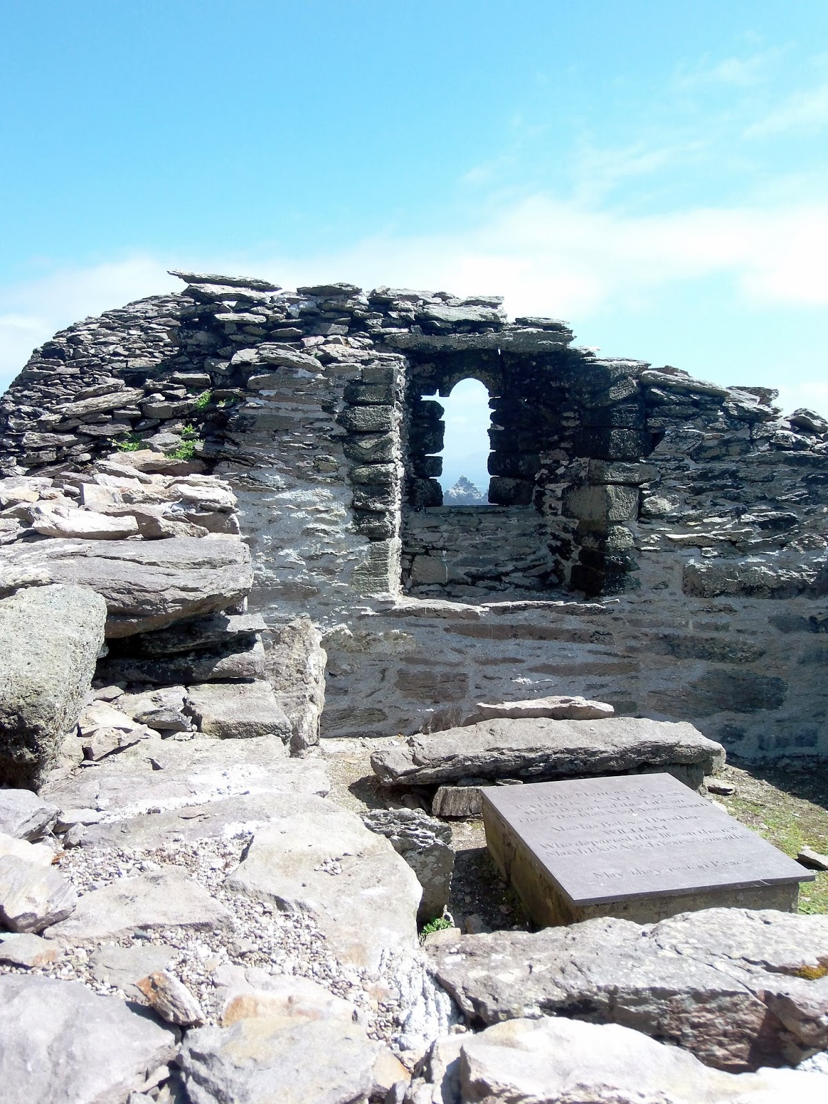 Our Days in Dublin: Skellig Michael: The Monastery