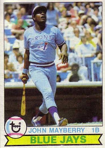 John Mayberry Jr's Father- MLB Player John Mayberry Sr. (1968-1982)