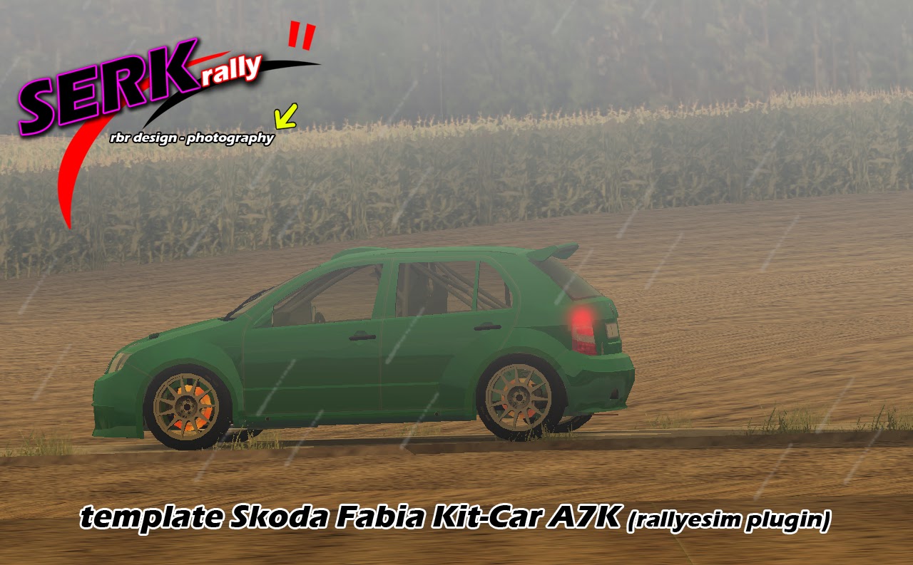SERK rally: Templates SEAT / SKODA / VOLKSWAGEN / AUDI / PORSCHE
