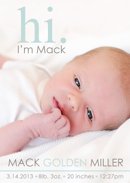 .creating my life.: {MACK'S BABY ALBUM}