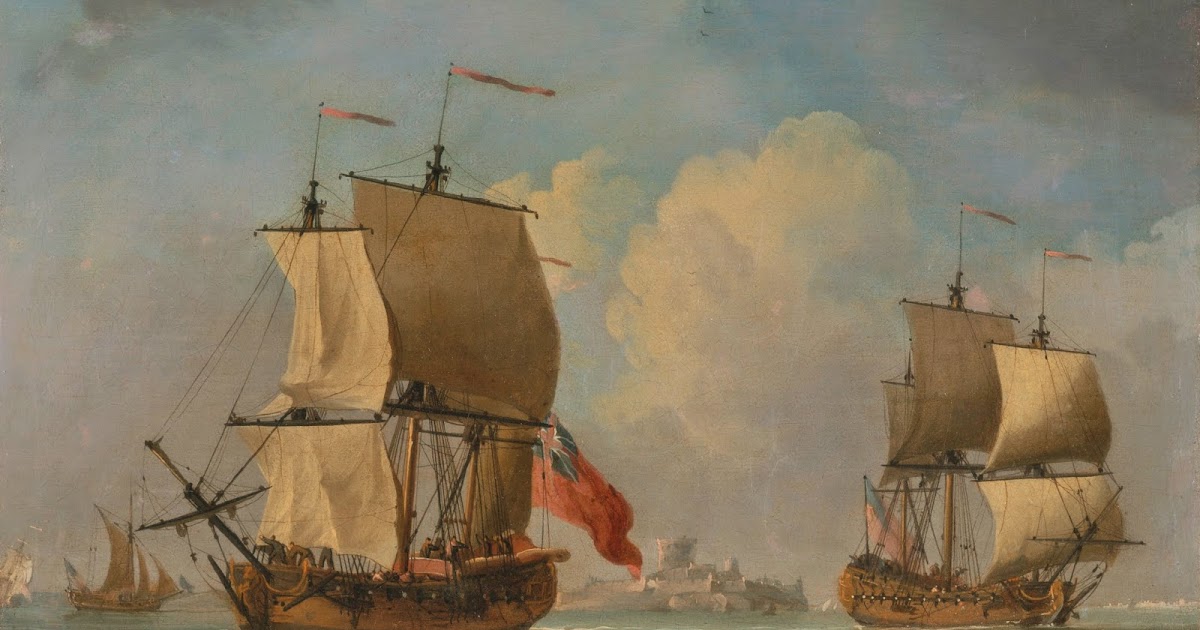British Tars, 1740-1790: An English Sloop and a Frigate in a Light ...