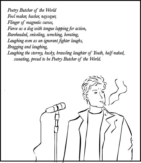 Nin Andrews: Poetry Butcher of the World after Sandburg