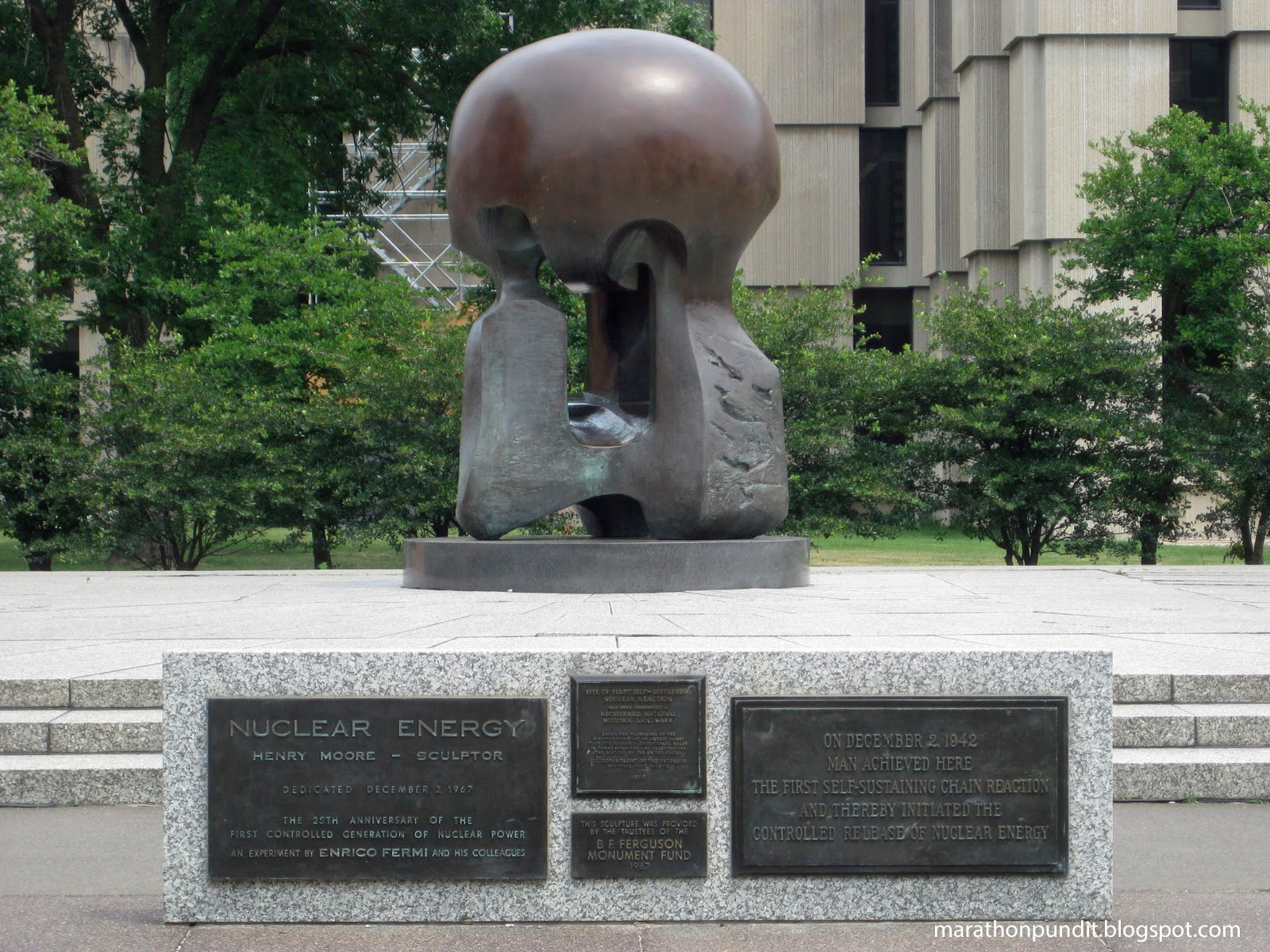 Marathon Pundit: (Photos) Burial site of the world's first nuclear reactor