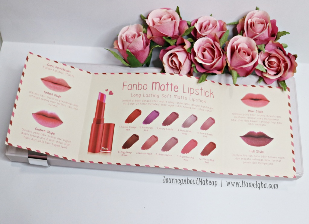 [SPONSORED] Review: Fanbo Matte Lipstick || Liamelqha - Journey About ...