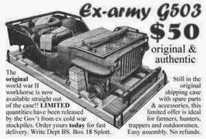 Just A Car Guy: WW2 surplus jeeps