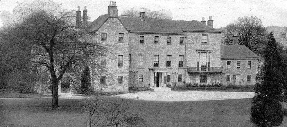 Tour Scotland: Old Photograph Cadder House Scotland